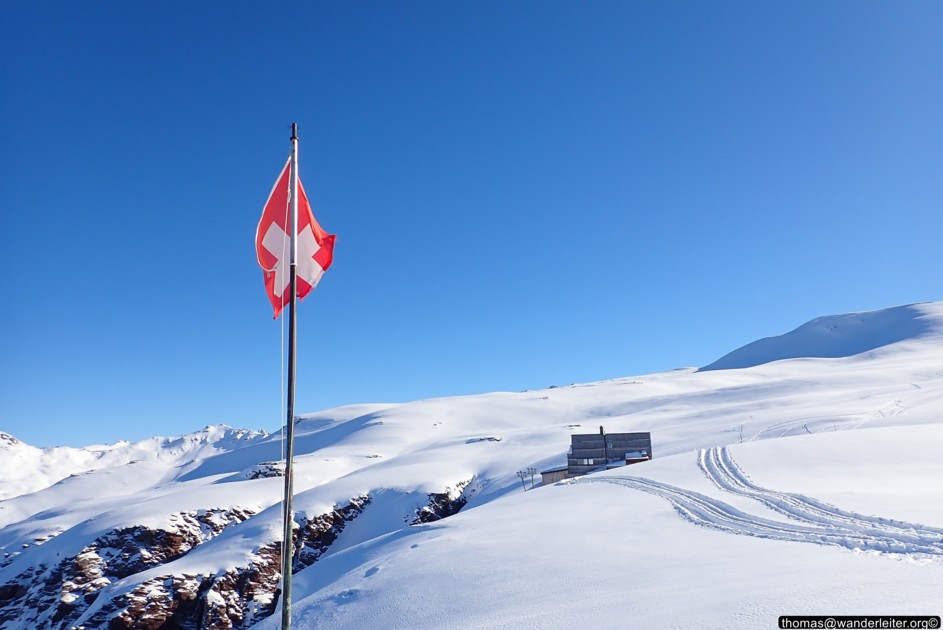 Schneeschuhtour Spitzmeilenhütte mit Thomas Näf :: Alpenverein